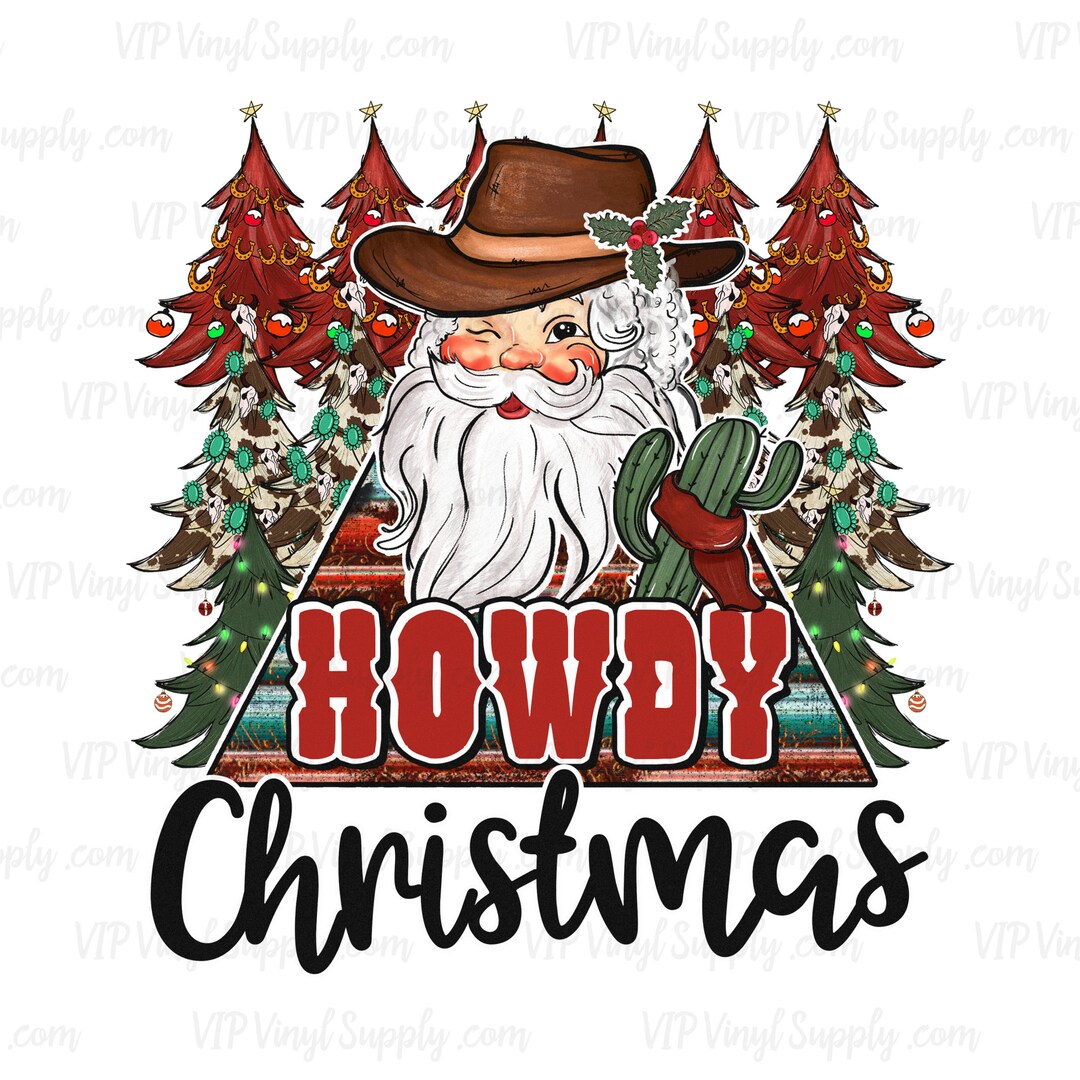 Sublimation Transfer Ready to Press Full Color T-shirt Transfer Howdy ...