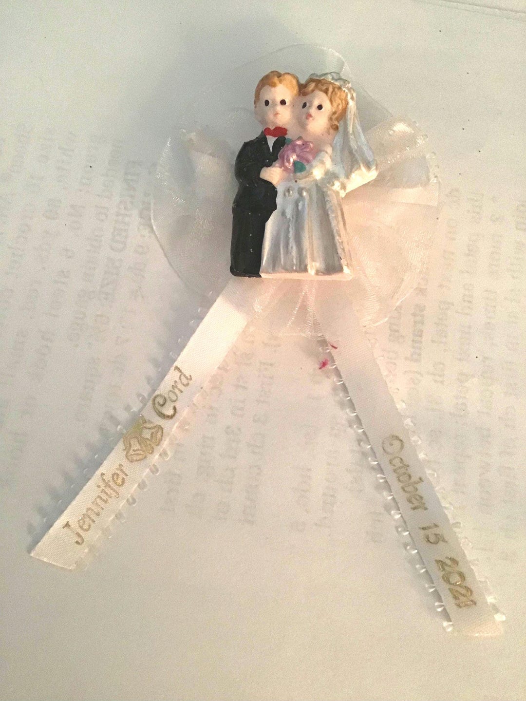 25 Cold Porcelain Wedding Capias - Etsy