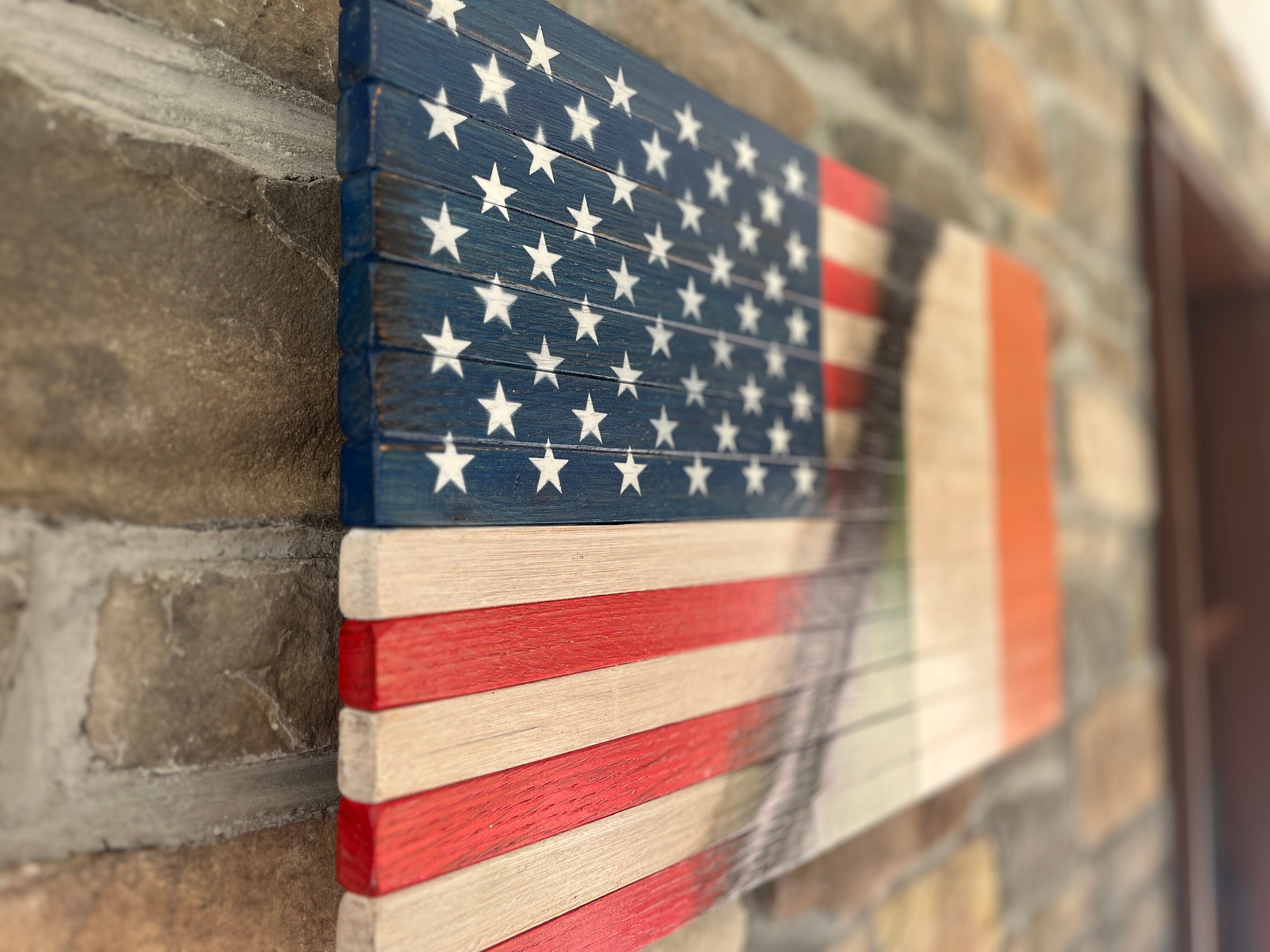 Irish-american Flag (medium) - Etsy