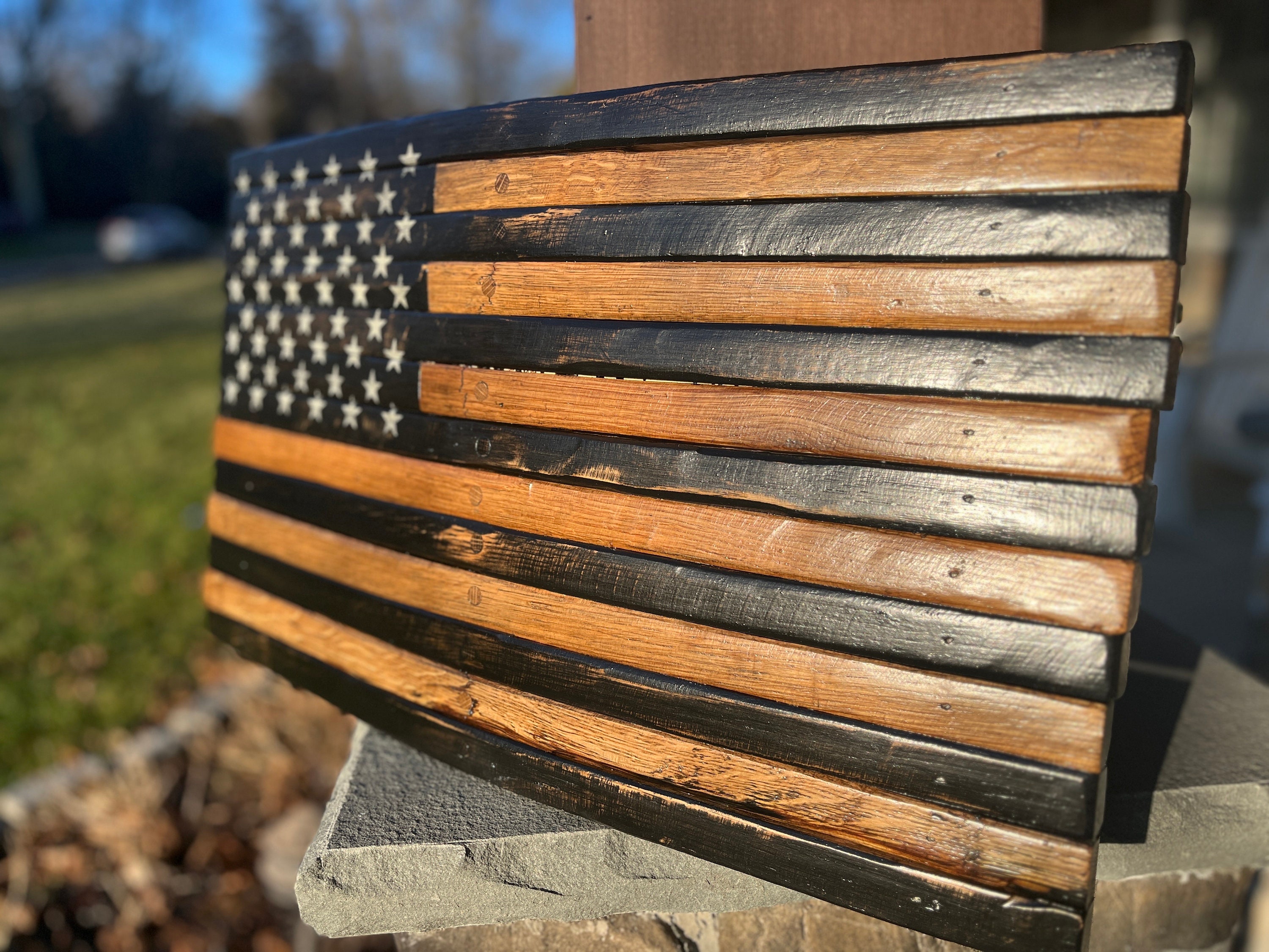The “wee Barrell” Whiskey Barrel Flag (medium) - Etsy