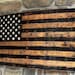 Reclaimed Whiskey Barrel Flag - Etsy