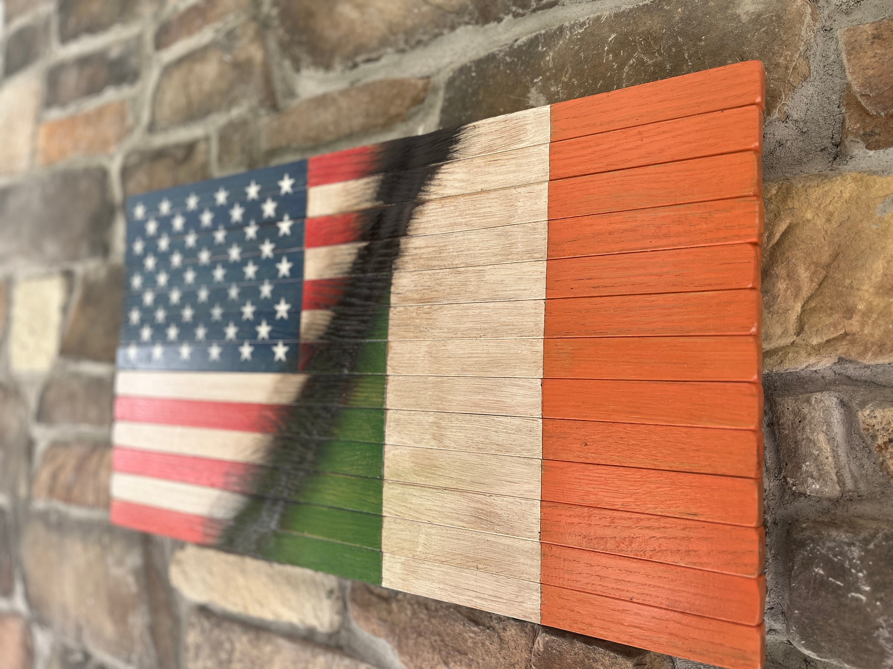 Irish-american Flag (medium) - Etsy