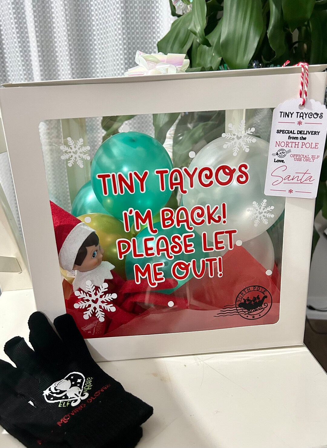 Elf Arrival Box Im Back Were Back - Etsy