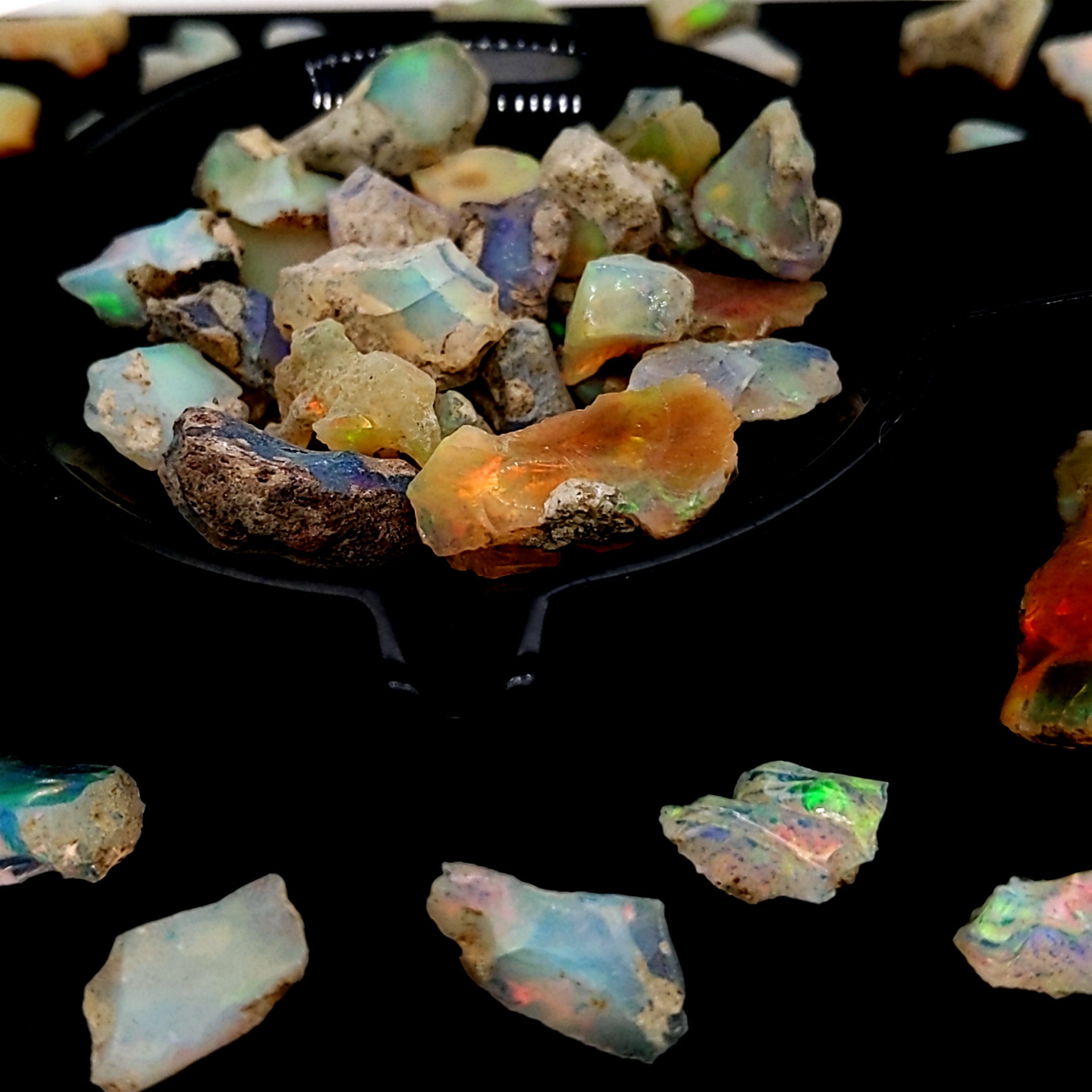 Opal Rough Raw Lot - AAAA Quality - Option of 50/100/200cts Lot - Loose ...