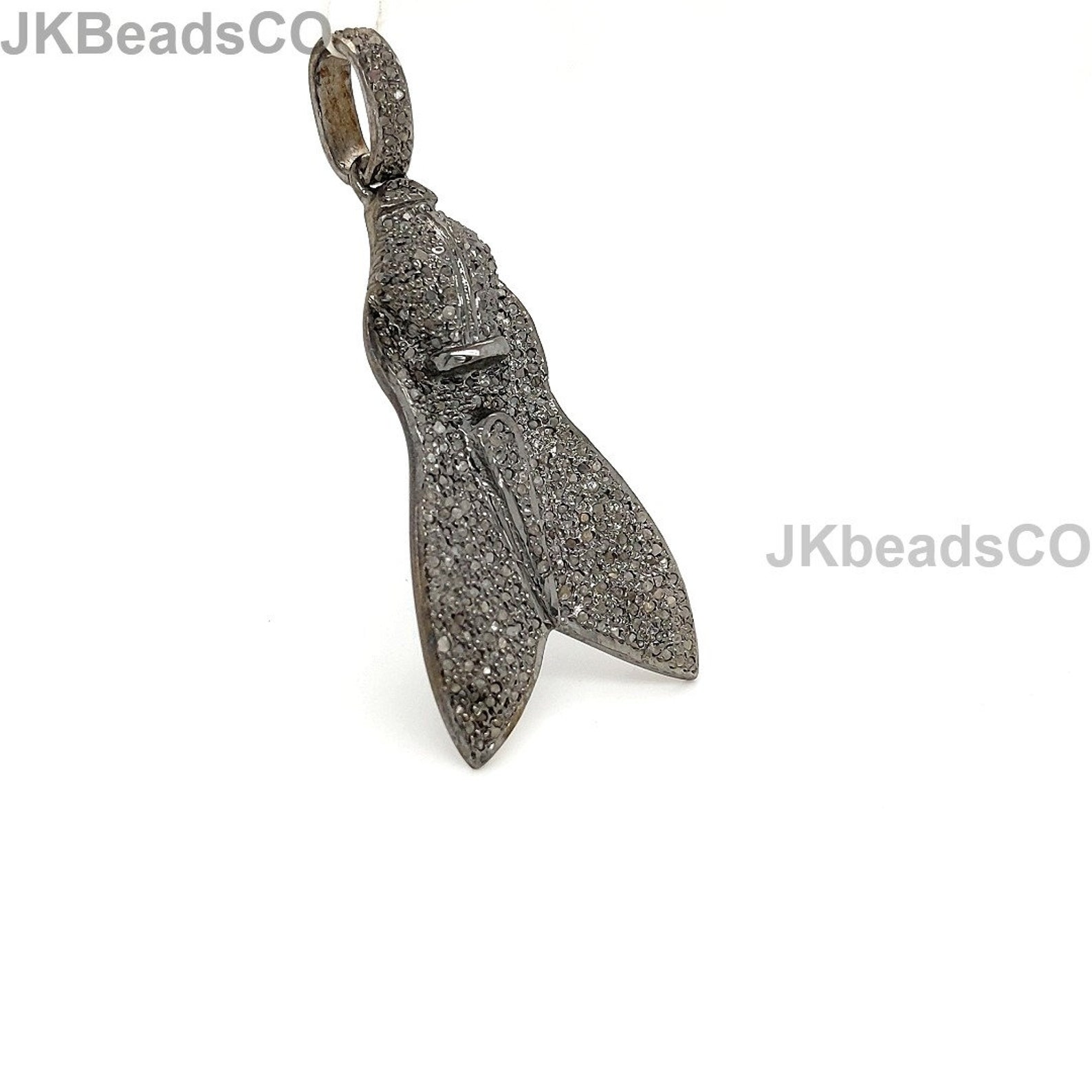 Diamond Fly Pendant 925 Sterling Silver Necklace Jewelry - Etsy