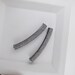Tunnel Bend Pave Diamond Beads Beads Findings Silver Sterling 925 ...