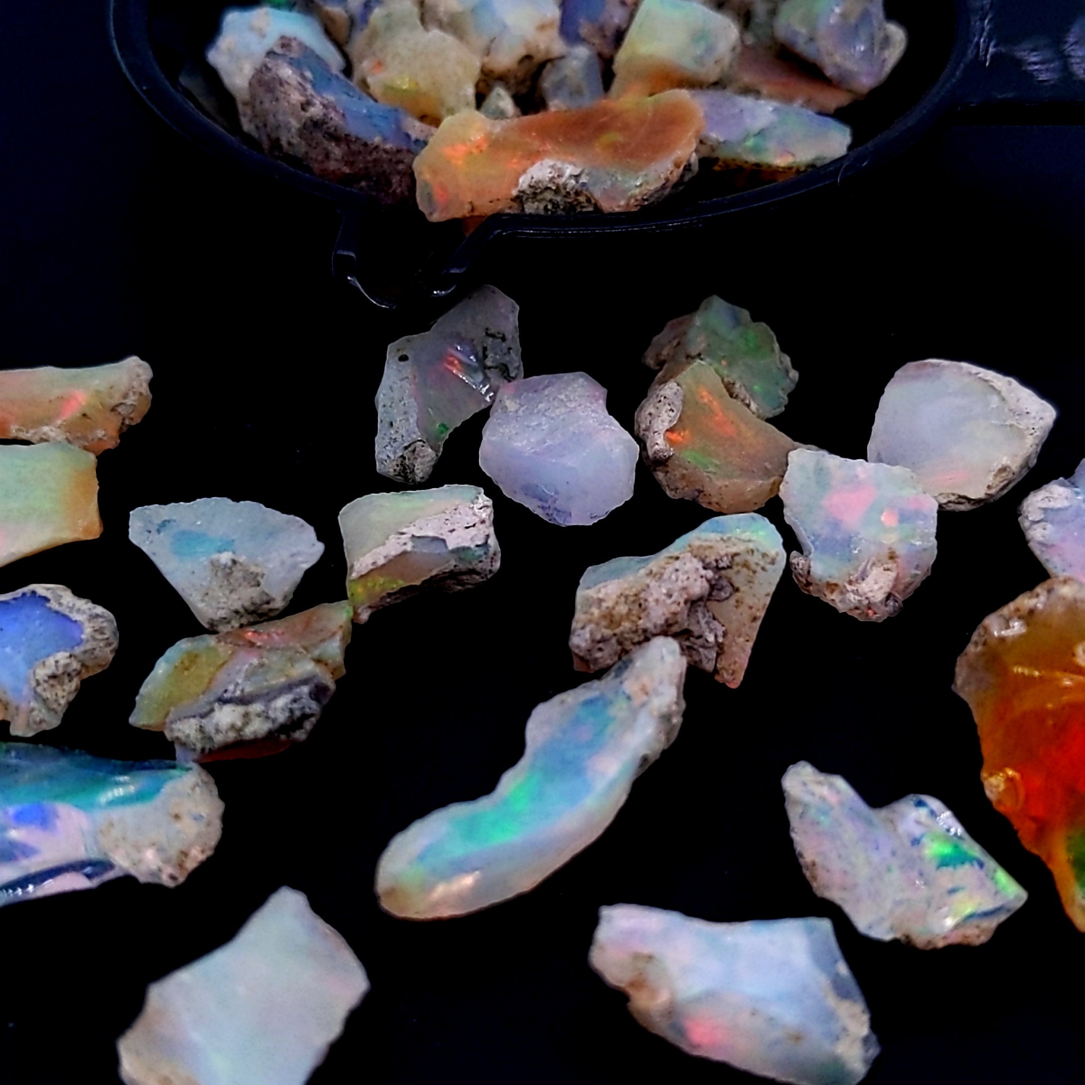 Opal Rough Raw Lot - AAAA Quality - Option of 50/100/200cts Lot - Loose ...