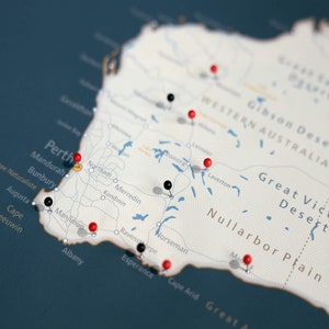 Custom Australia Map Push Pin Australia Map Australia Pin - Etsy