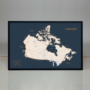 Downloadable Detailed Map for Printing and Digital Use, Explore Canada ...
