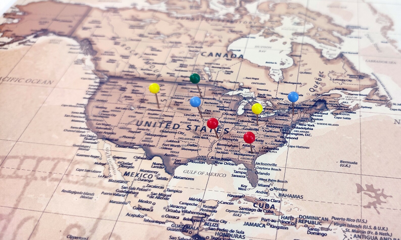 World Map Pin Board Push Pin Travel Maps - Etsy