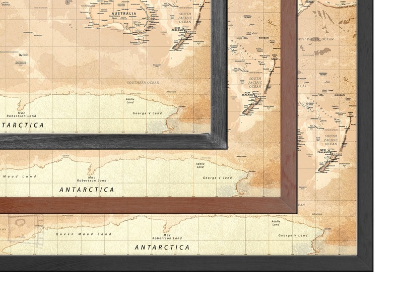 World Map Pin Board Push Pin Travel Maps - Etsy