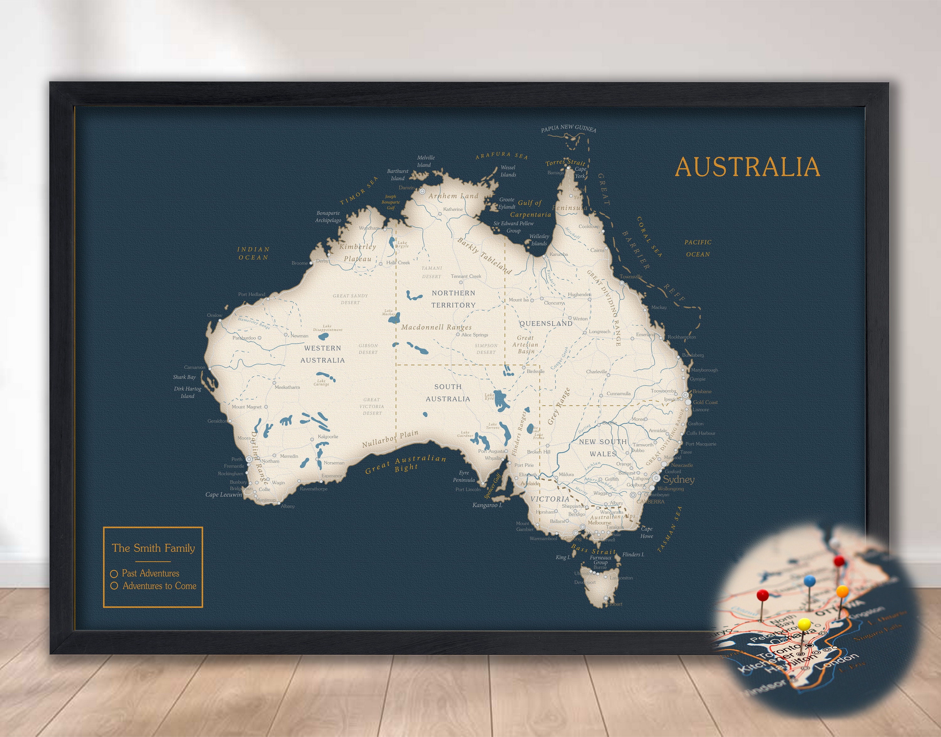 Australia Digital Printable Map Format Jped PDF for Download - Etsy ...