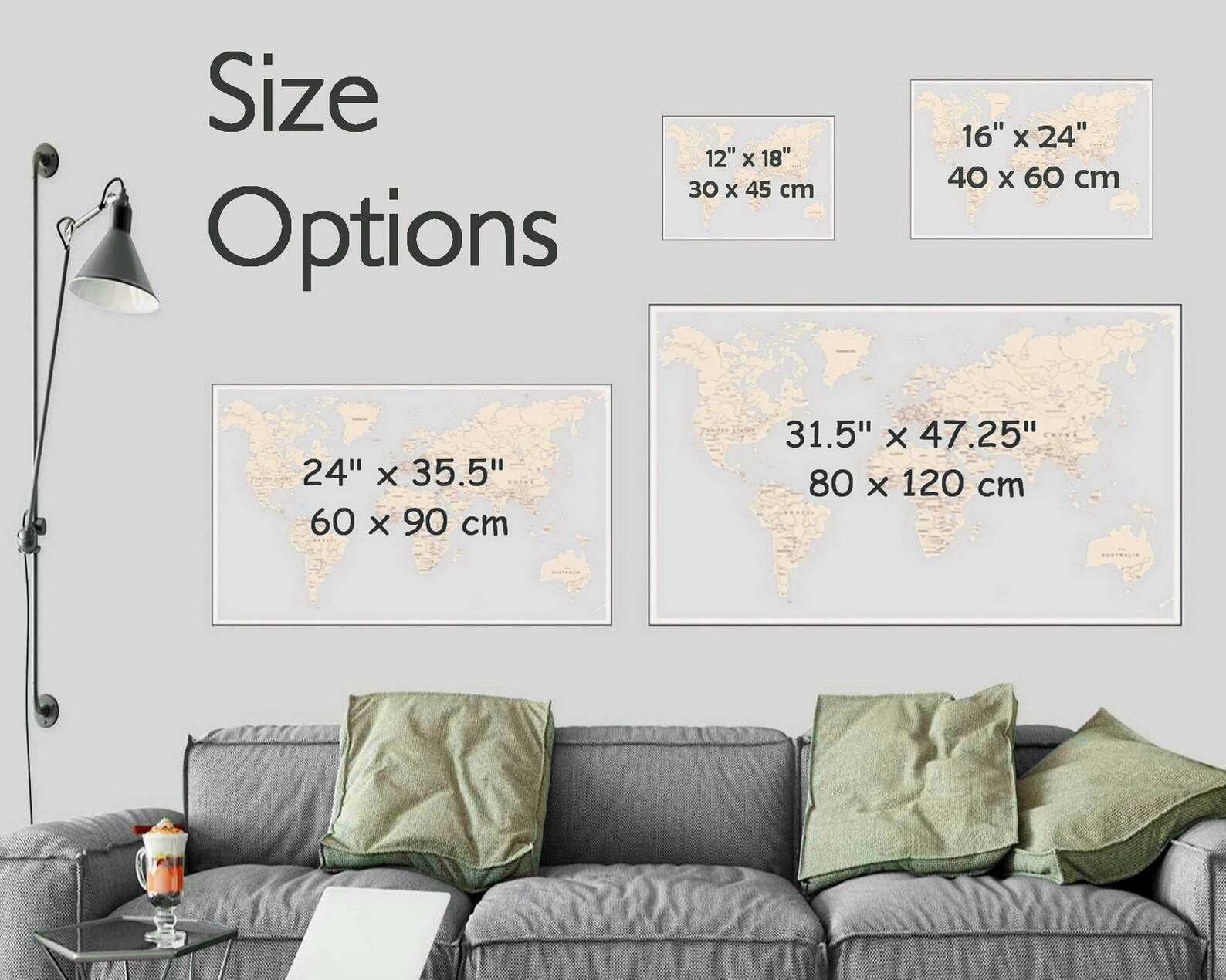 Push Pin Travel Map Framed Canvas Push Pin Map Wall Art - Etsy