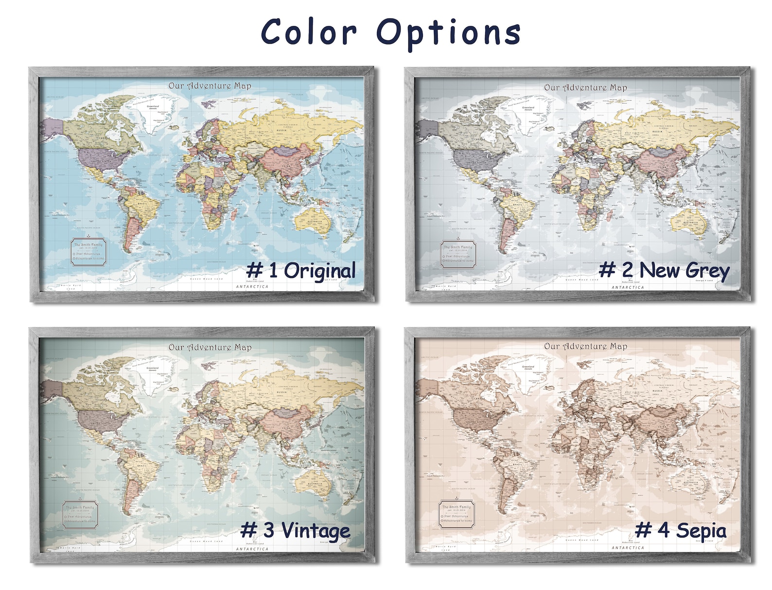 World Map Push Pin Map Framed Push Pin Map World Map Push - Etsy