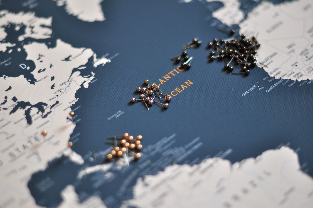 Push Pins for Travel Map - Etsy