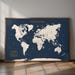 Push Pin World Map, Travel Framed Personalized Map - Etsy