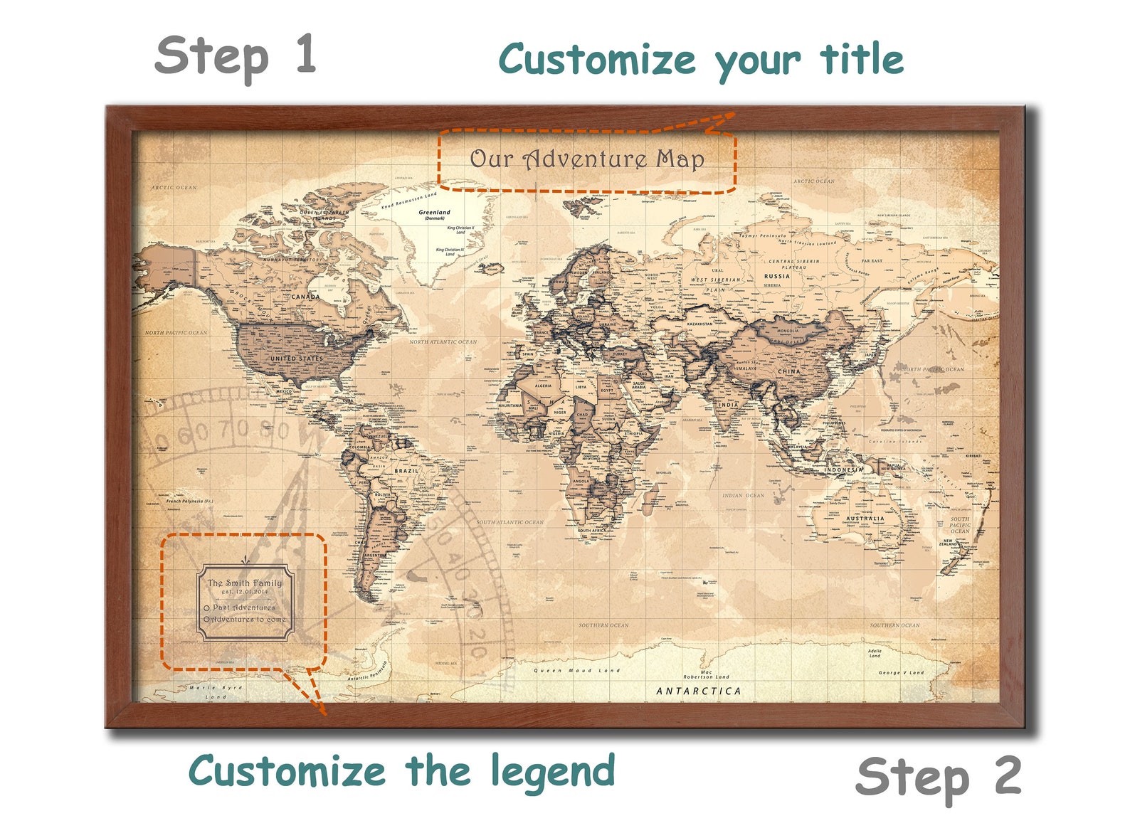 World Map Pin Board Push Pin Travel Maps - Etsy