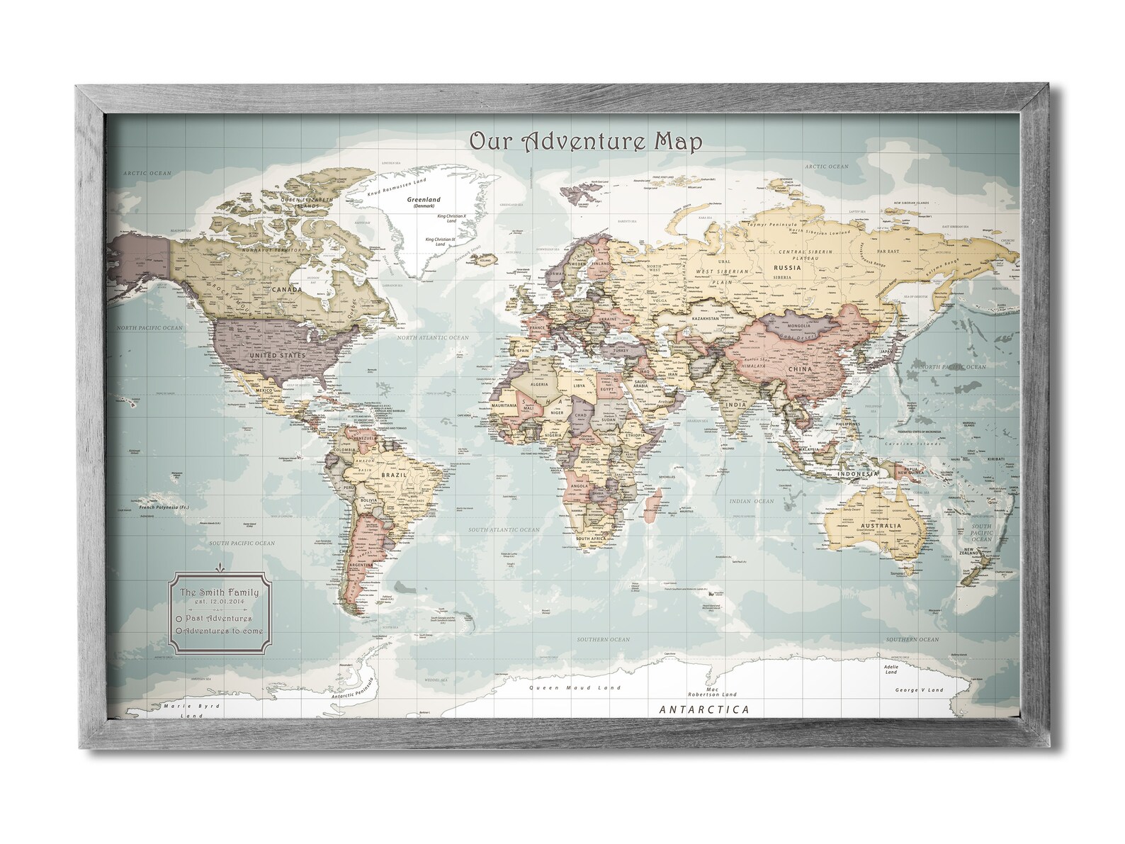 Custom Pin Map Travel Pin Maps Custom Push Pin Maps - Etsy