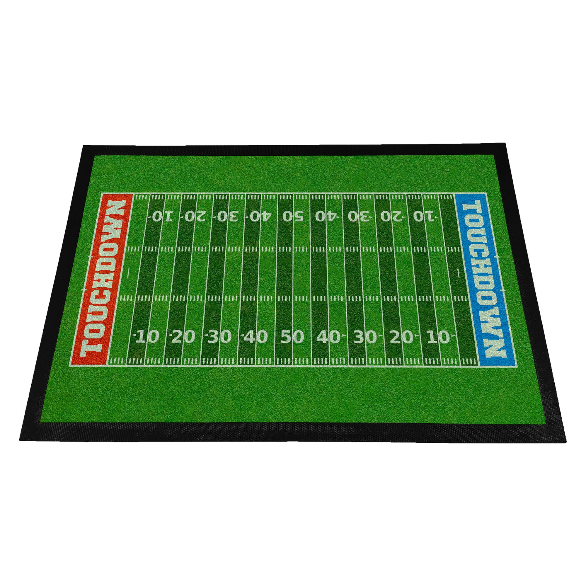 American Football Field Rubber Doormat - Etsy