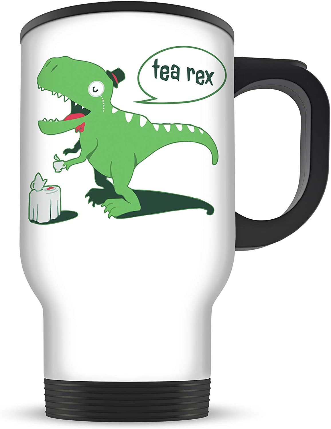 14oz Tea Rex t-rex Dinosaur Funny Novelty Gift Aluminium | Etsy