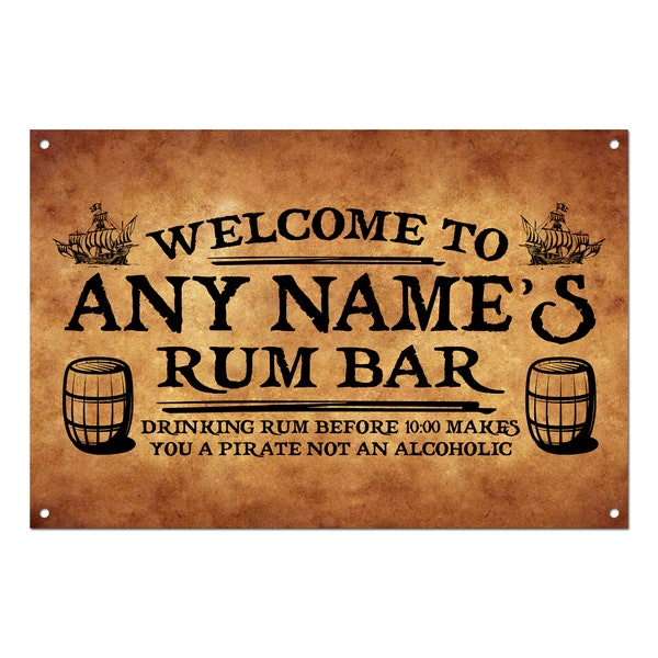 Pirate Bar Sign - Etsy