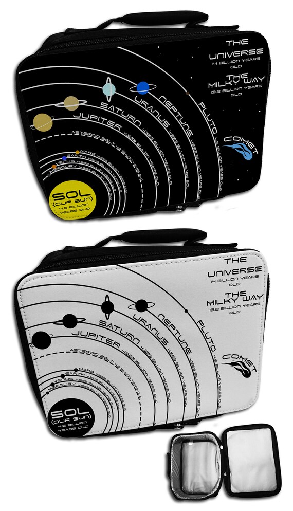 Our Known Solar System Cool Insulated Lunch Bag Variations | Etsy