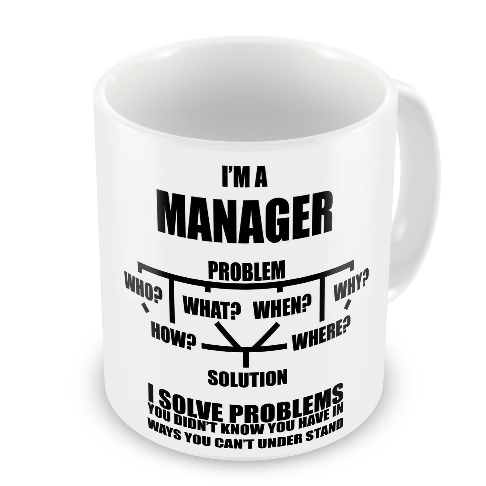 Manager Funny Novelty Gift Mug | Etsy UK