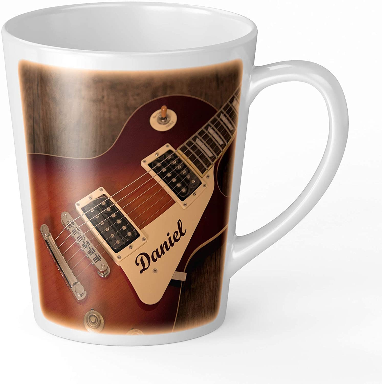 Personalised Guitar Music Rock Band Novelty Latte Mug - Etsy UK