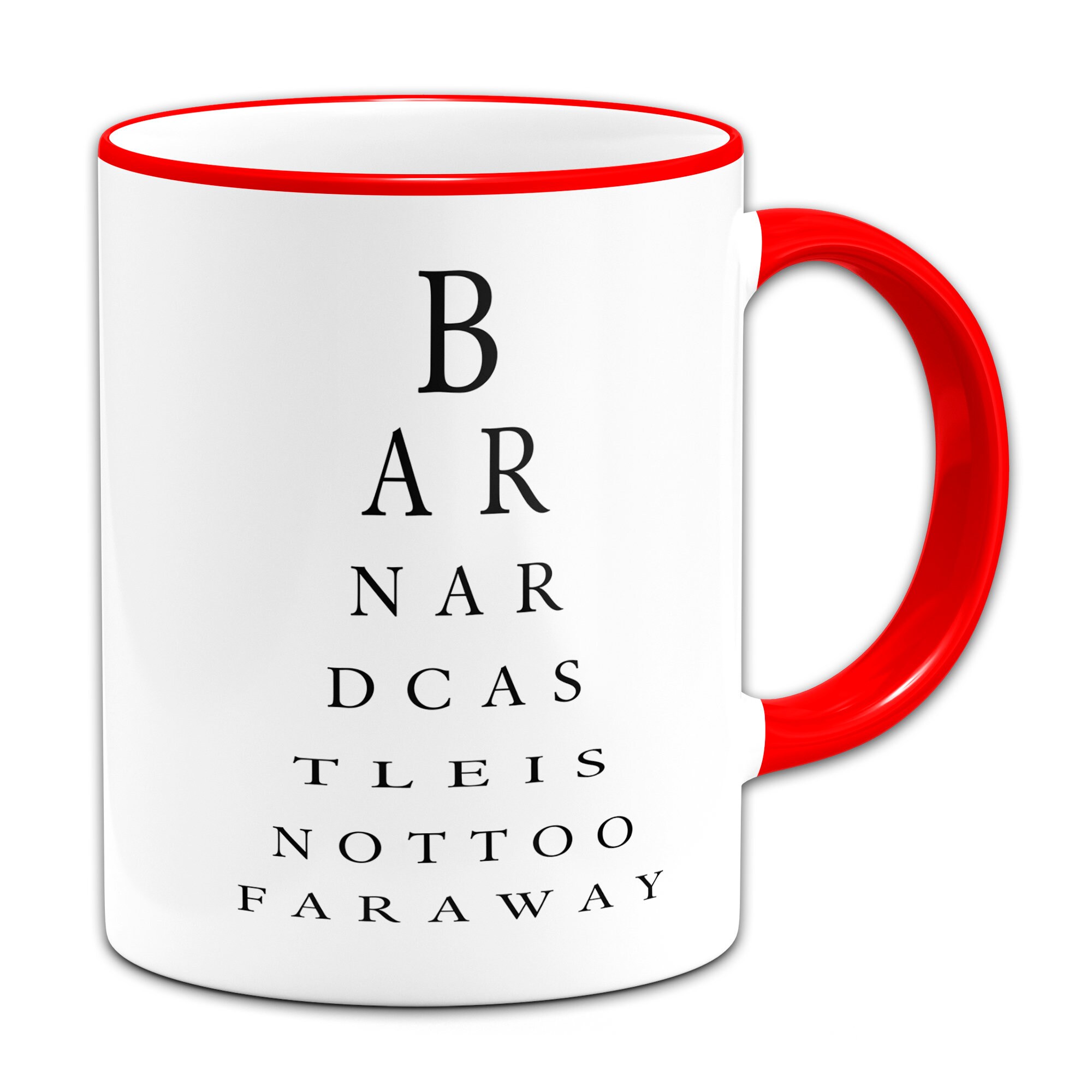 Barnard Castle Eye Test Funny Novelty Gift Mug Variation - Etsy