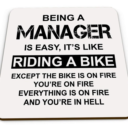 Being a Manager is Easy It's Like Riding a Bike Funny - Etsy