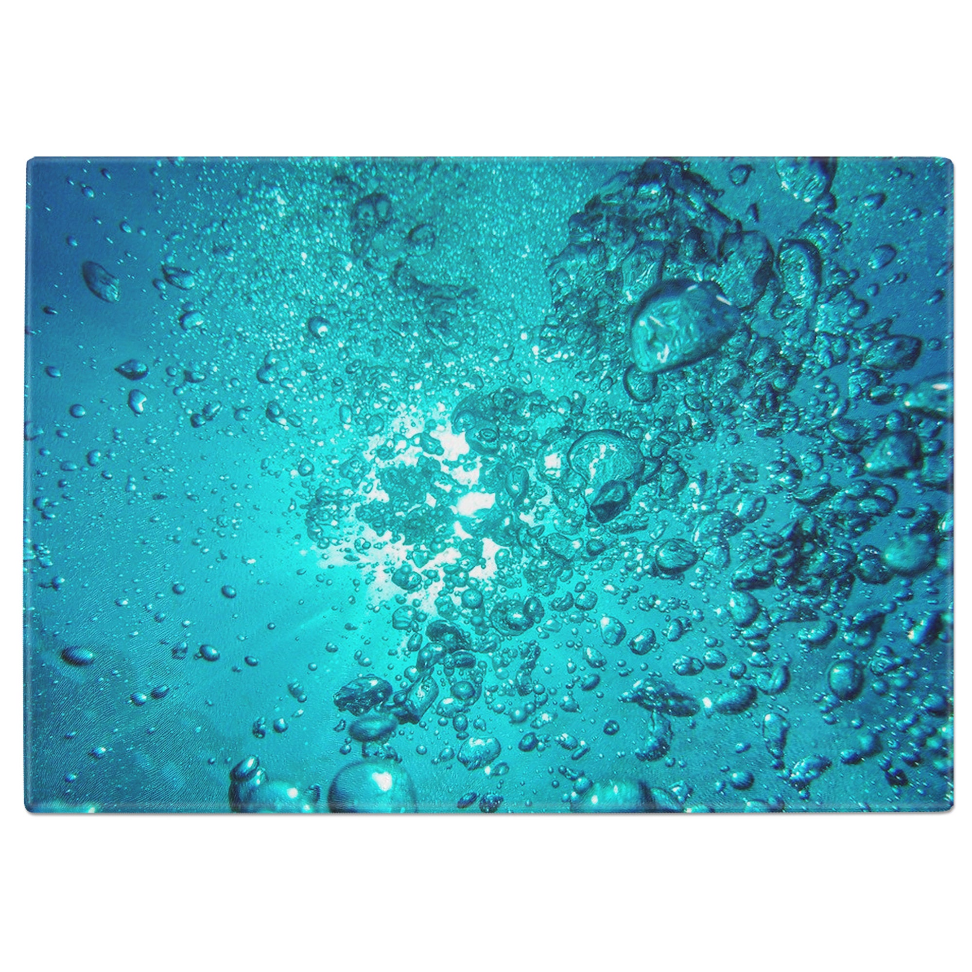 Water Bubbles Tempered Glass Chopping Board - Etsy UK