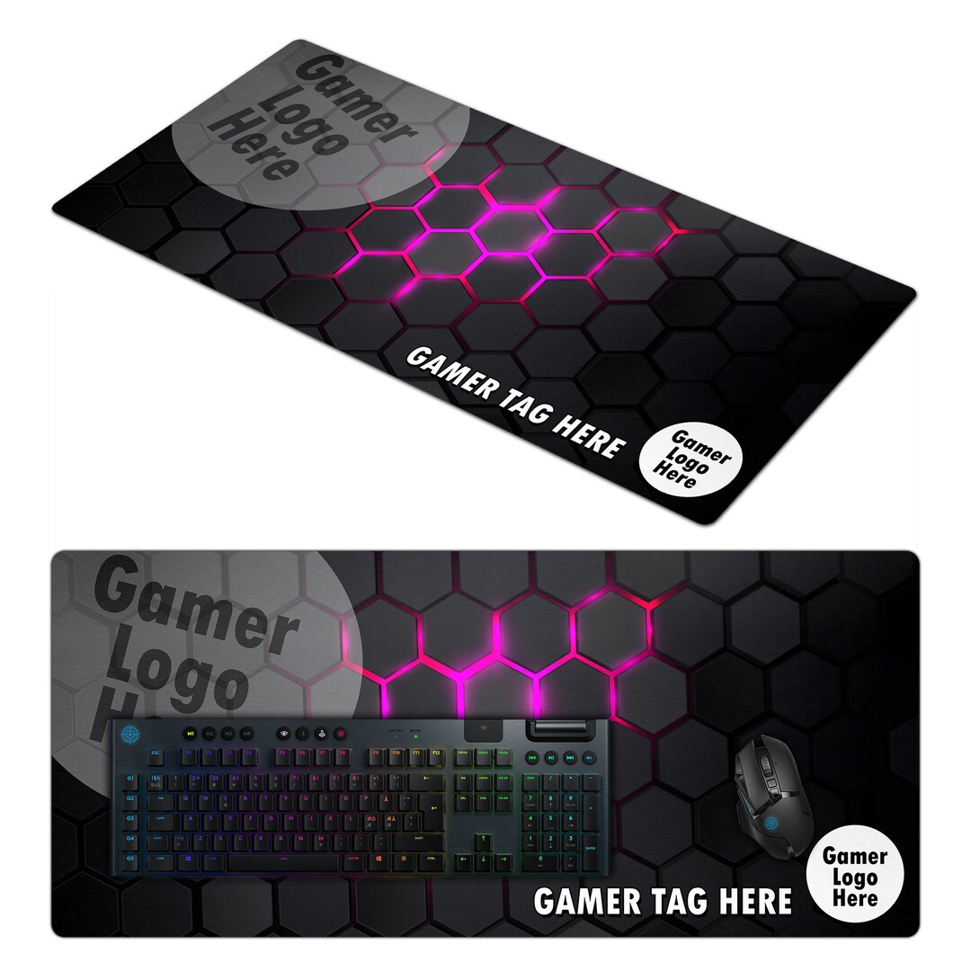 Personalised XXL Gamer Tag/id & Picture/icon Computer PC Gaming ...