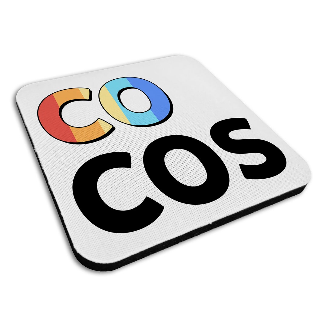 Co/cos Pronoun Flag Novelty Coaster Mat - Etsy