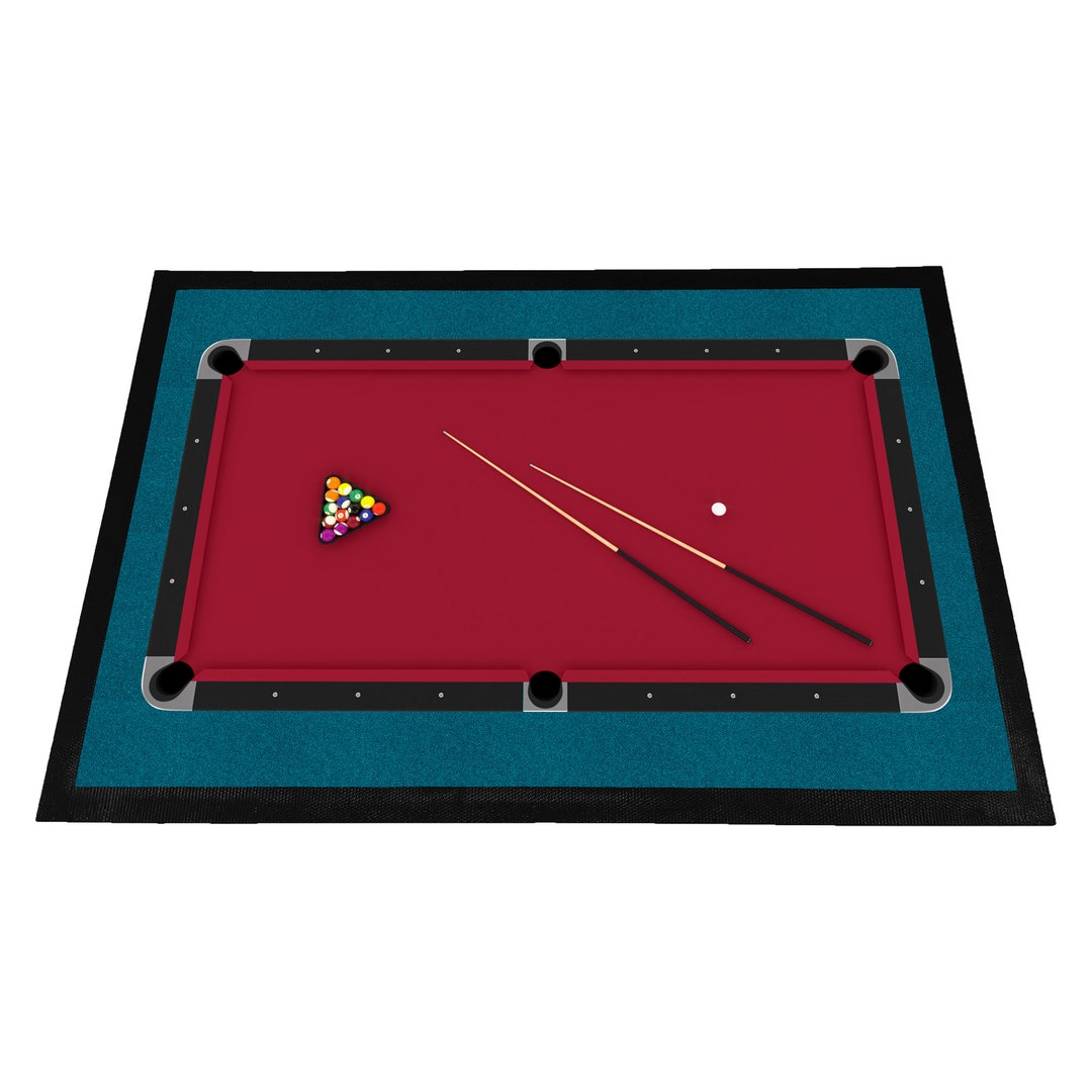 8 Ball Pool Table Rubber Doormat - Etsy