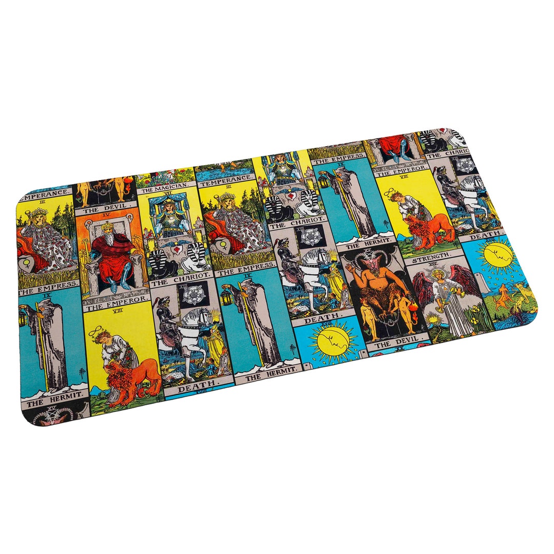 Tarot Cards Artwork Rubber Bar Runner/bar Mat Medium - Etsy