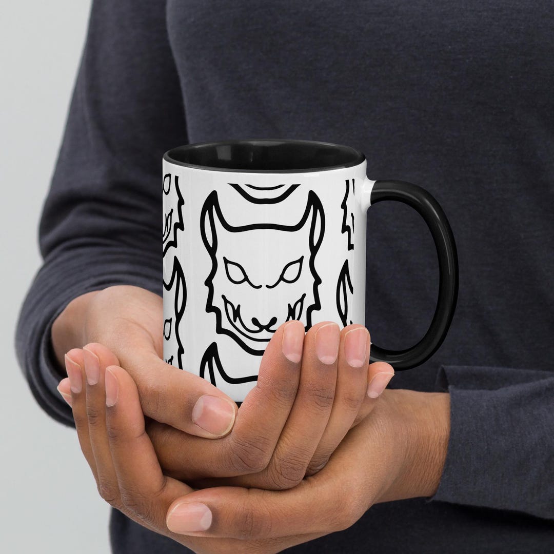 Monsters' Night - Werewolf Mug With Color Inside - Etsy