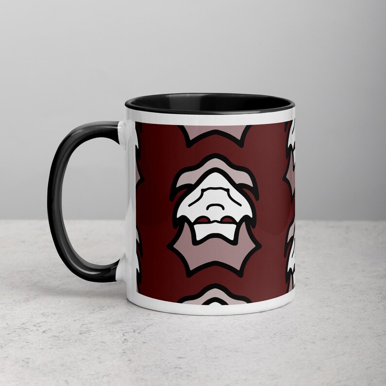 Monsters' Night - Vampire Mug With Color Inside - Etsy