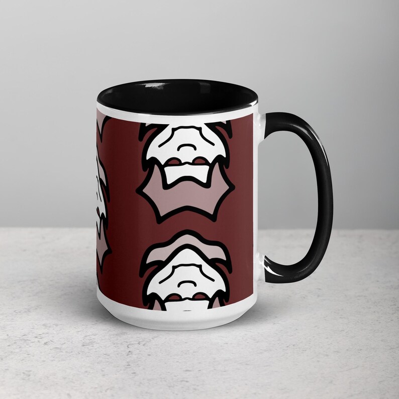Monsters' Night Vampire Mug With Color Inside - Etsy