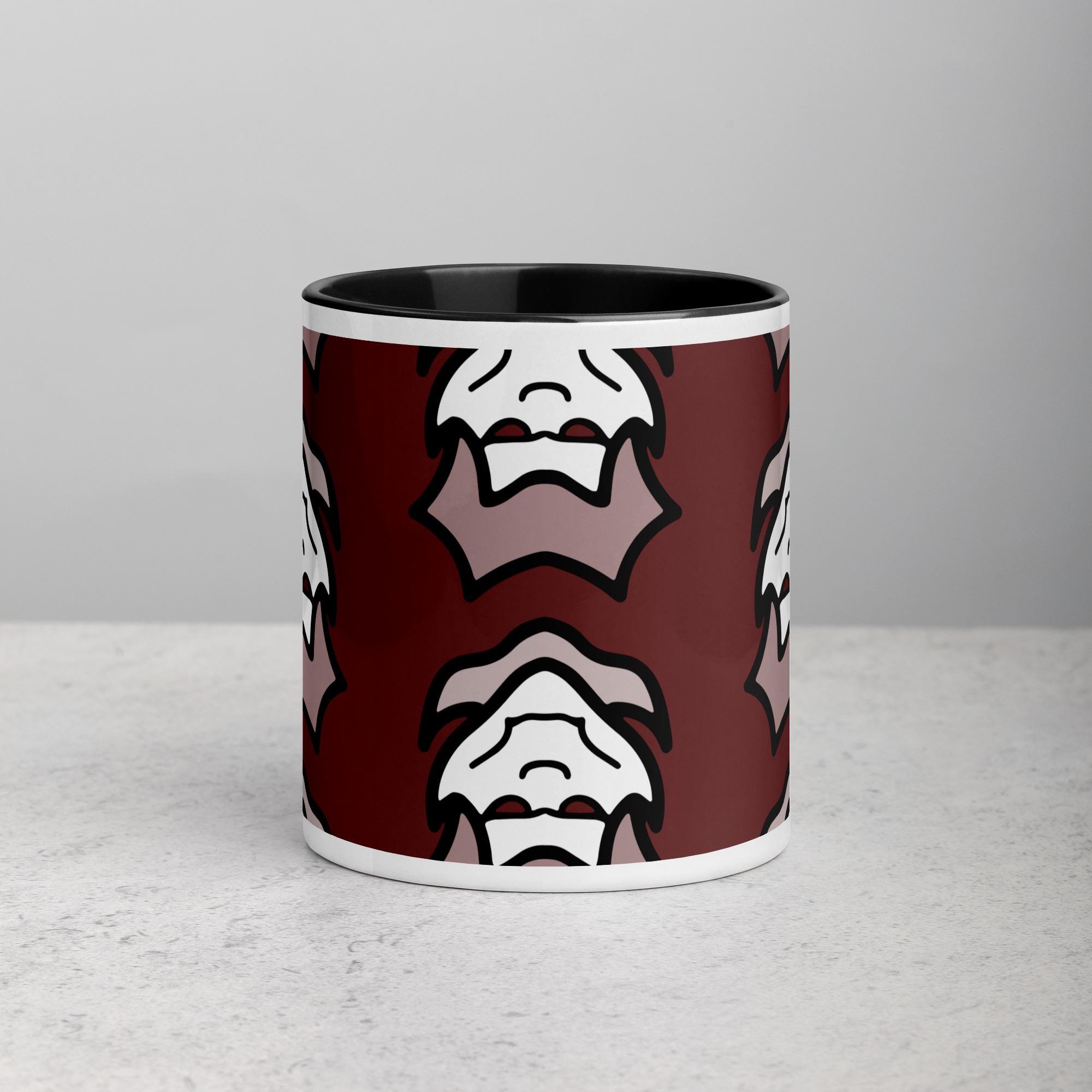 Monsters' Night - Vampire Mug With Color Inside - Etsy