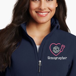 Sonographer Jacket. Ultrasound Tech Jacket. Ultrasound Transducer ...