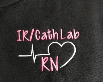 Embroidered Lab Coat - Etsy