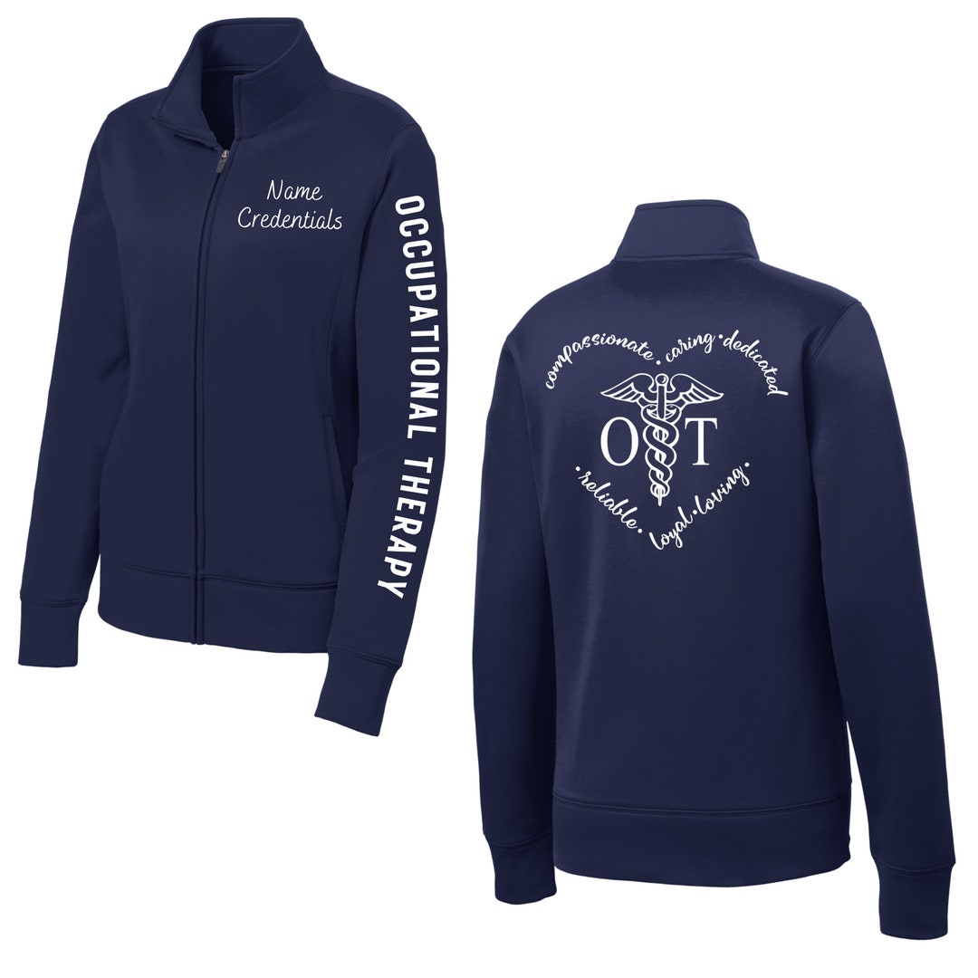 Caduceus Occupational Therapy Jacket. Occupational Therapist Jacket. OT ...
