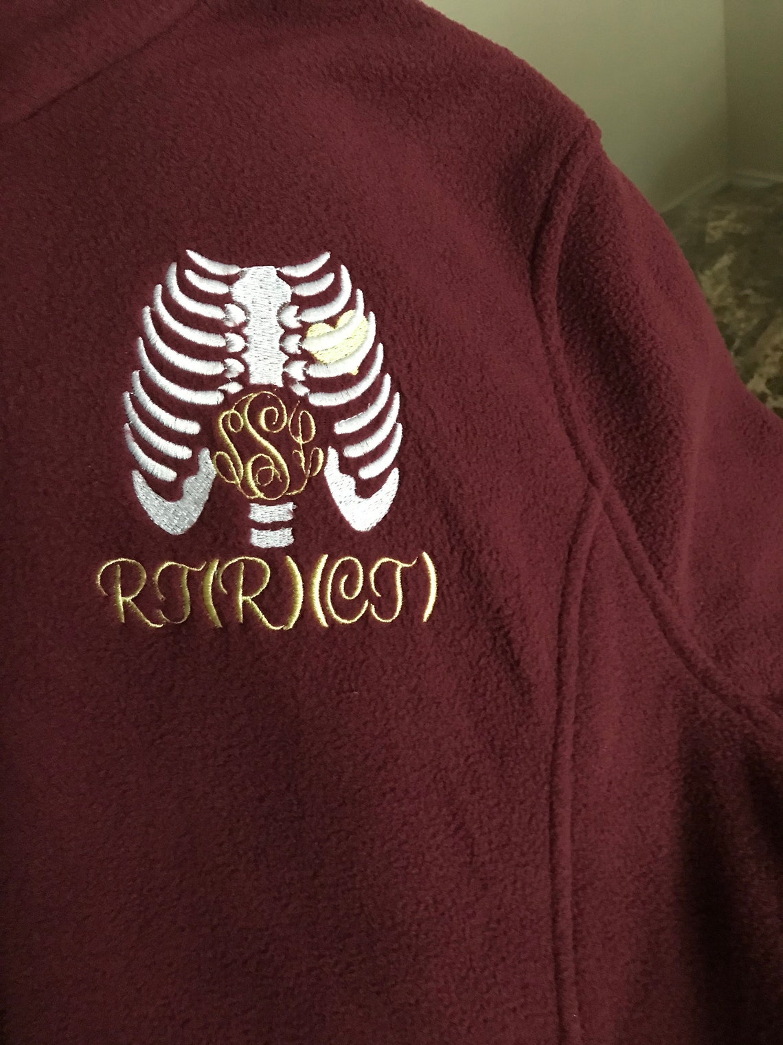 X-ray Tech Jacket Rib Cage Radiology Tech Jacket Rad Tech - Etsy