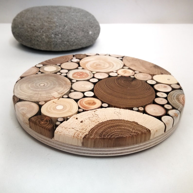 Wood Wall Art Circle/ Colorful Wood Wall Decor/ Wood Wall - Etsy