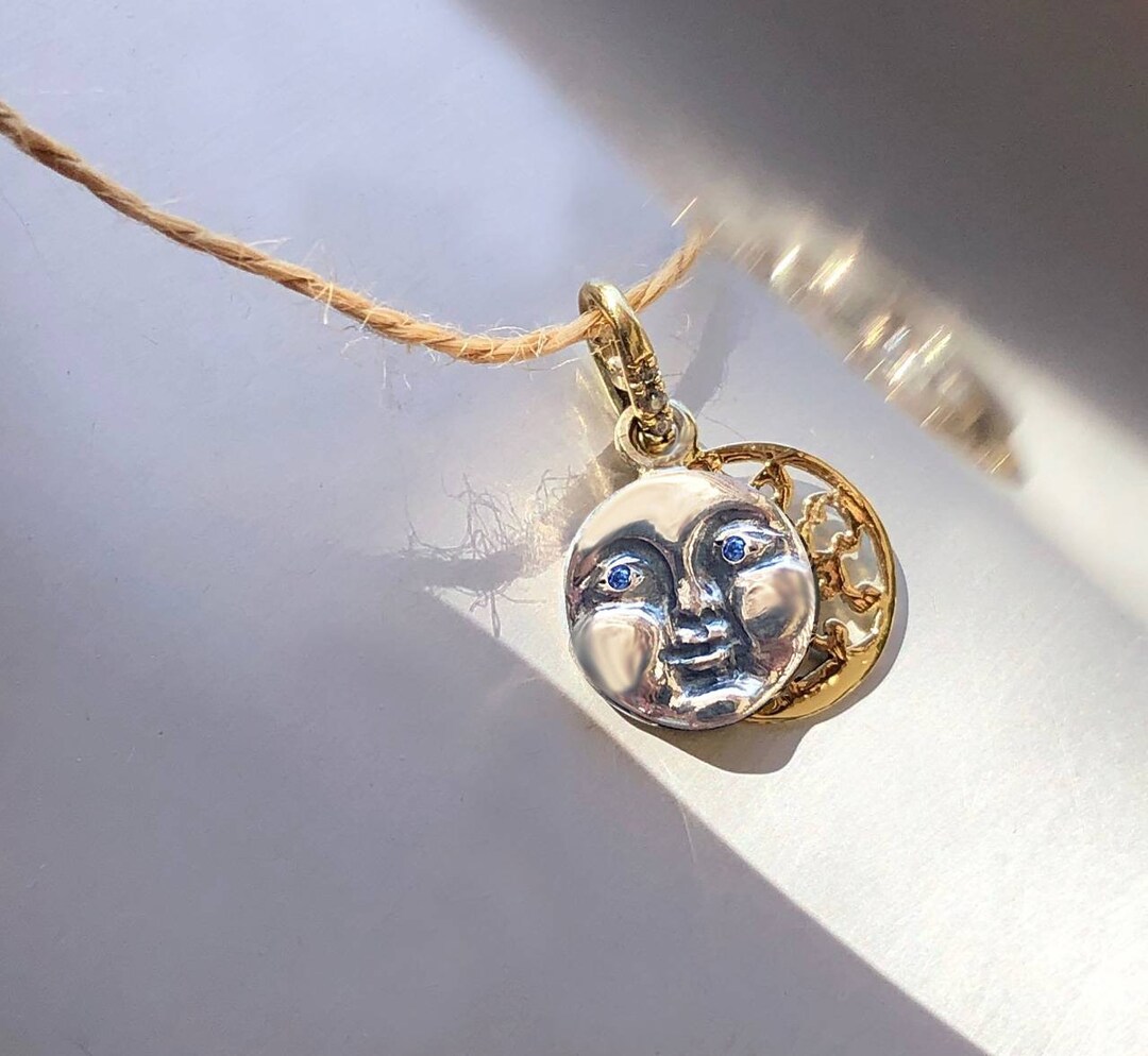 Solar Amulet Slavic Sun Talisman Solid Gold Solar Symbol in Vintage ...