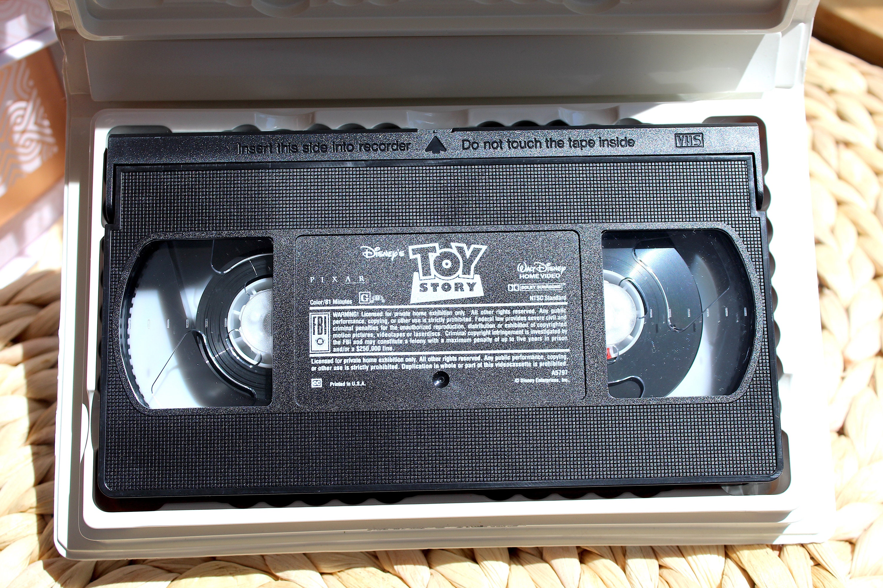 Toy Story Walt Disney Home Video VHS 1996 - Etsy