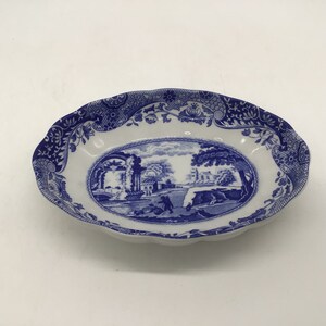 Spode Italian Oval Shaped Pin Dish, Birthday Gift, Wedding Gift ...