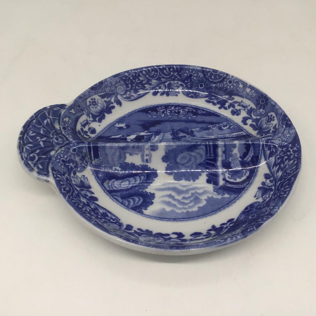 Antique Copeland Spode Italian Divided Trinket Dish - Etsy
