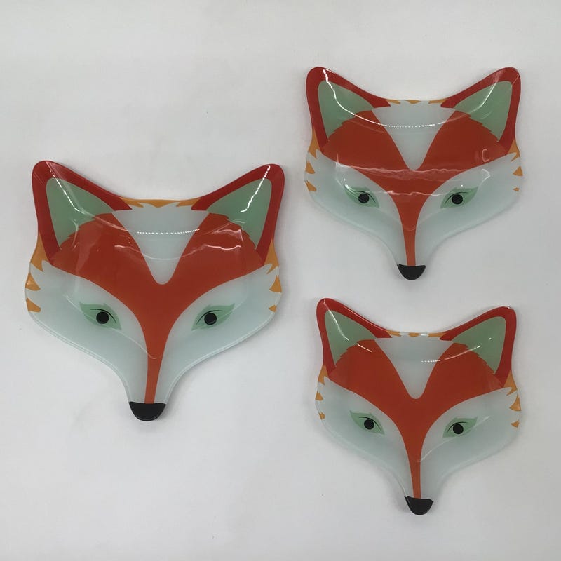 Fox Glass - Etsy UK