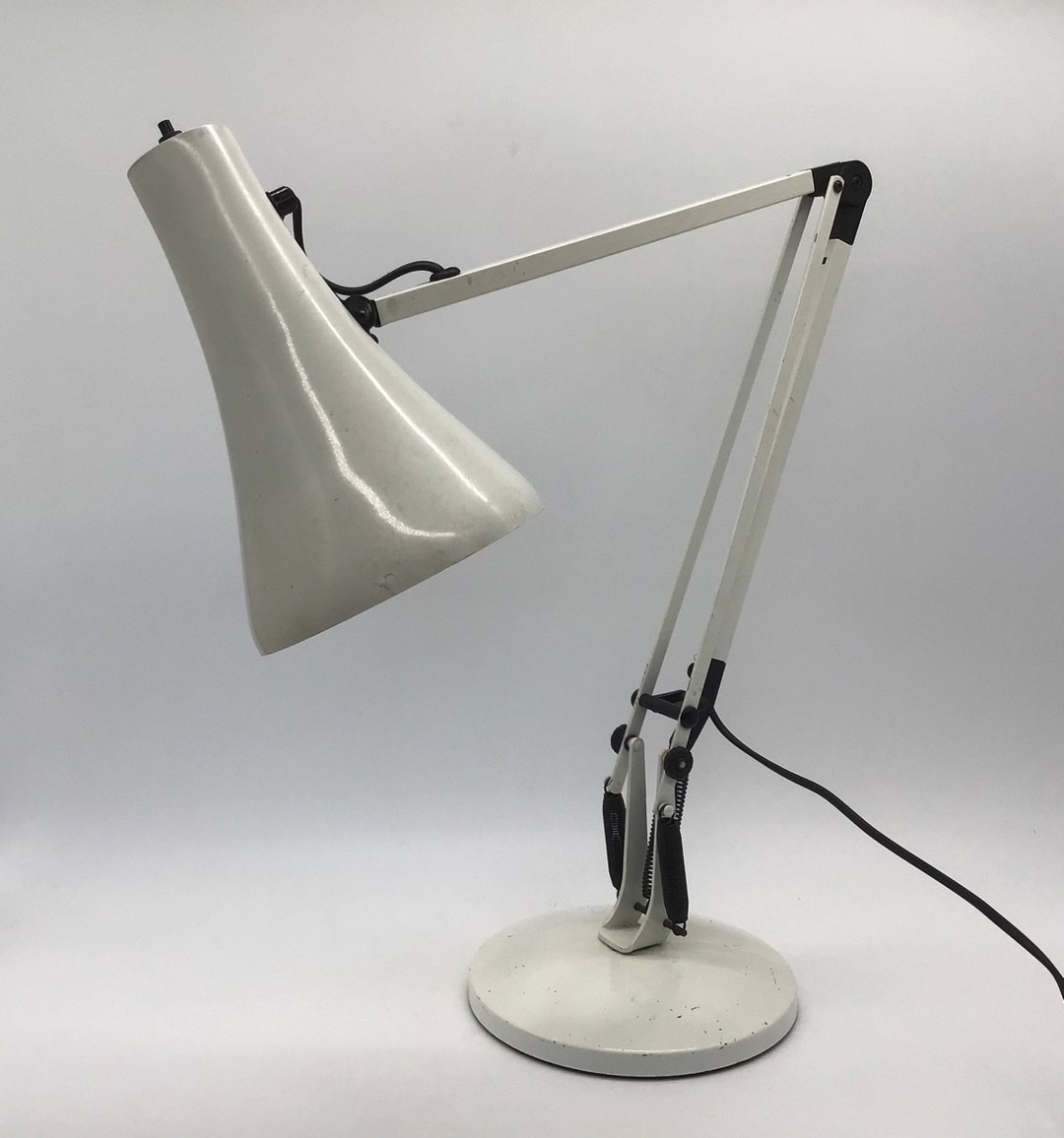 Herbert Terry Anglepoise Model 90 Retro White Desk Lamp, Birthday Gift ...